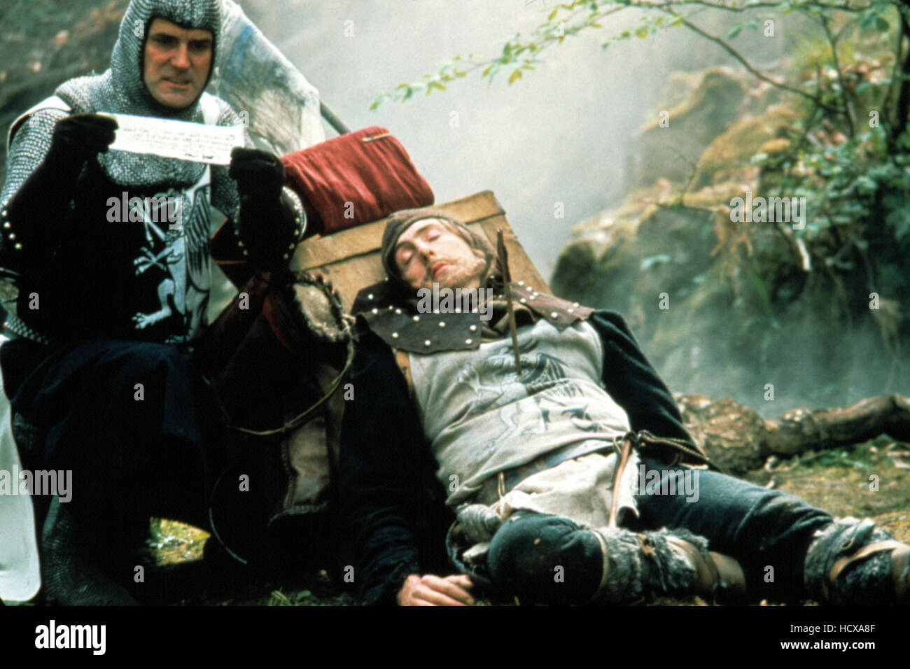 MONTY PYTHON ET LE SAINT GRAAL, John Cleese, Eric Idle, 1975 Photo ...