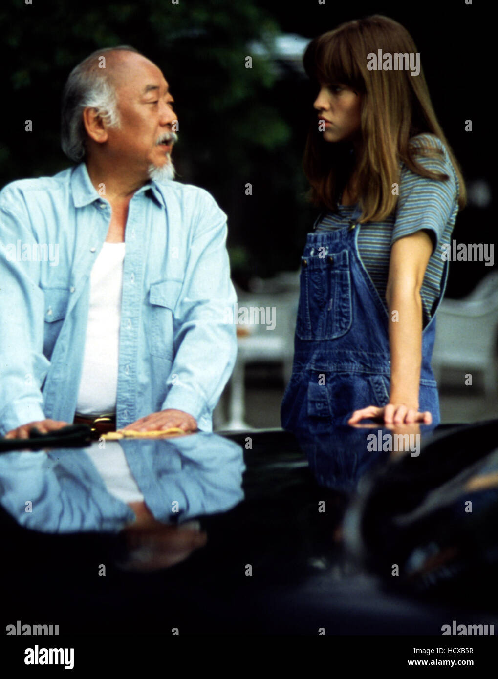 La prochaine Karaté Kid, Pat Morita, Hilary Swank, 1994. (C) Columbia ...