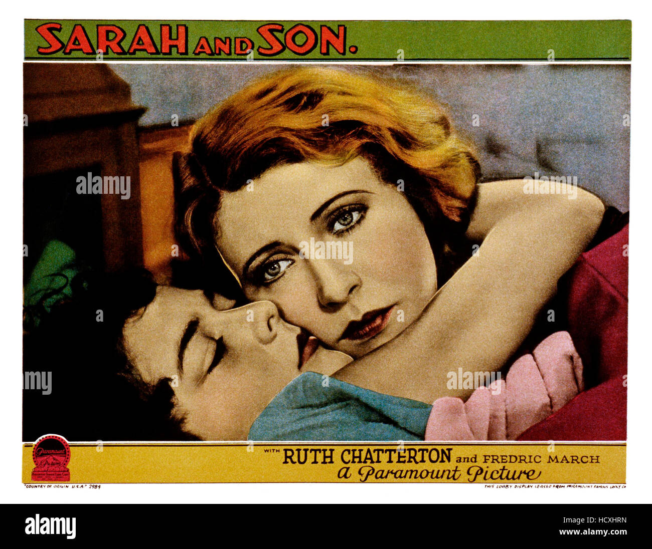 Sarah et son fils 1930 ruth chatterton Banque de photographies et d ...