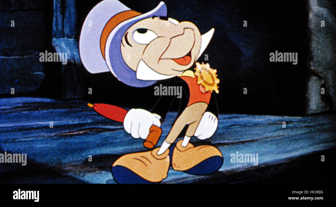 PINOCCHIO, Jiminy Cricket, 1940, © Walt Disney Co. / Courtesy : Everett ...