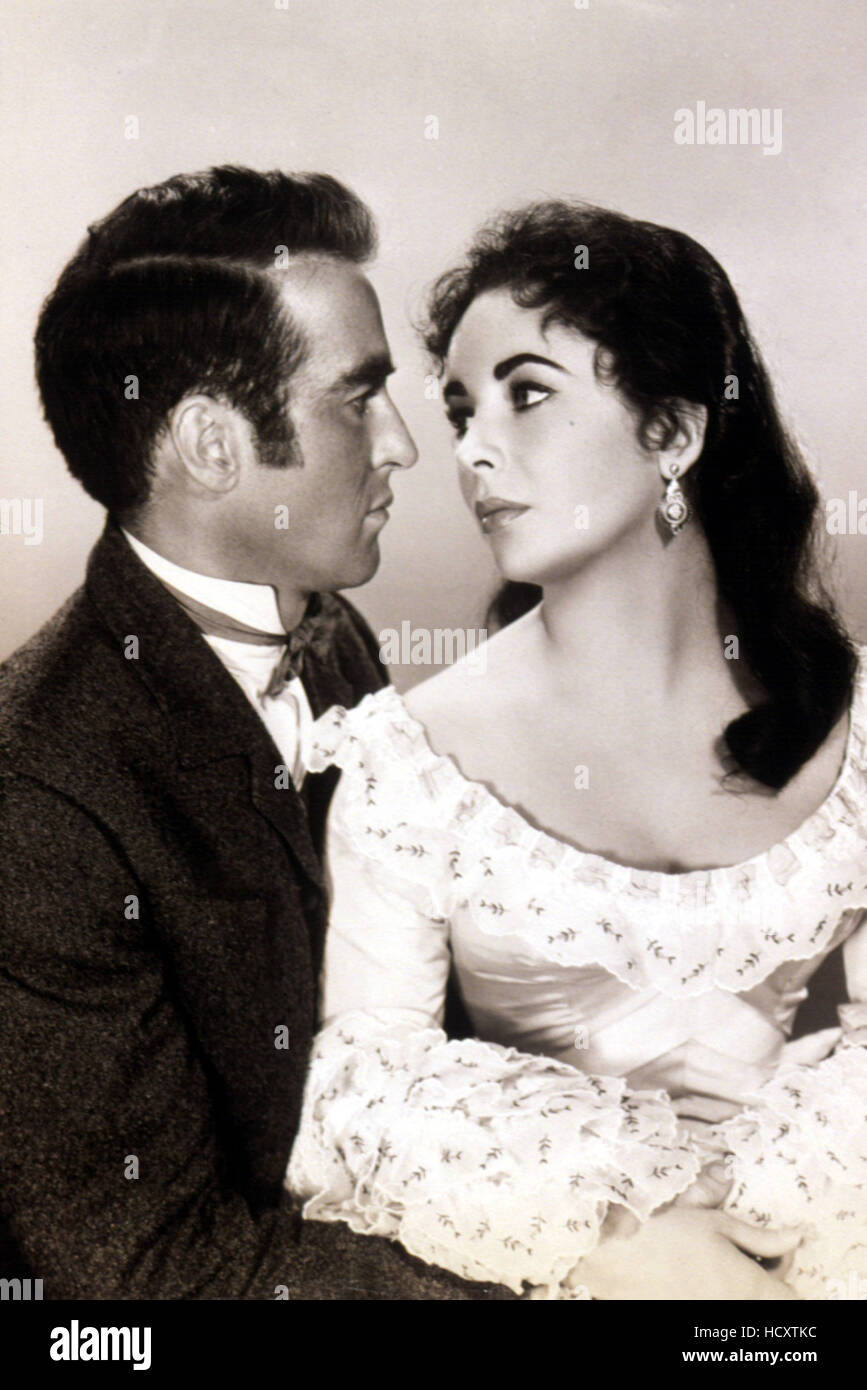 Arbre de vie, Montgomery Clift, Elizabeth Taylor, 1957 Photo Stock - Alamy