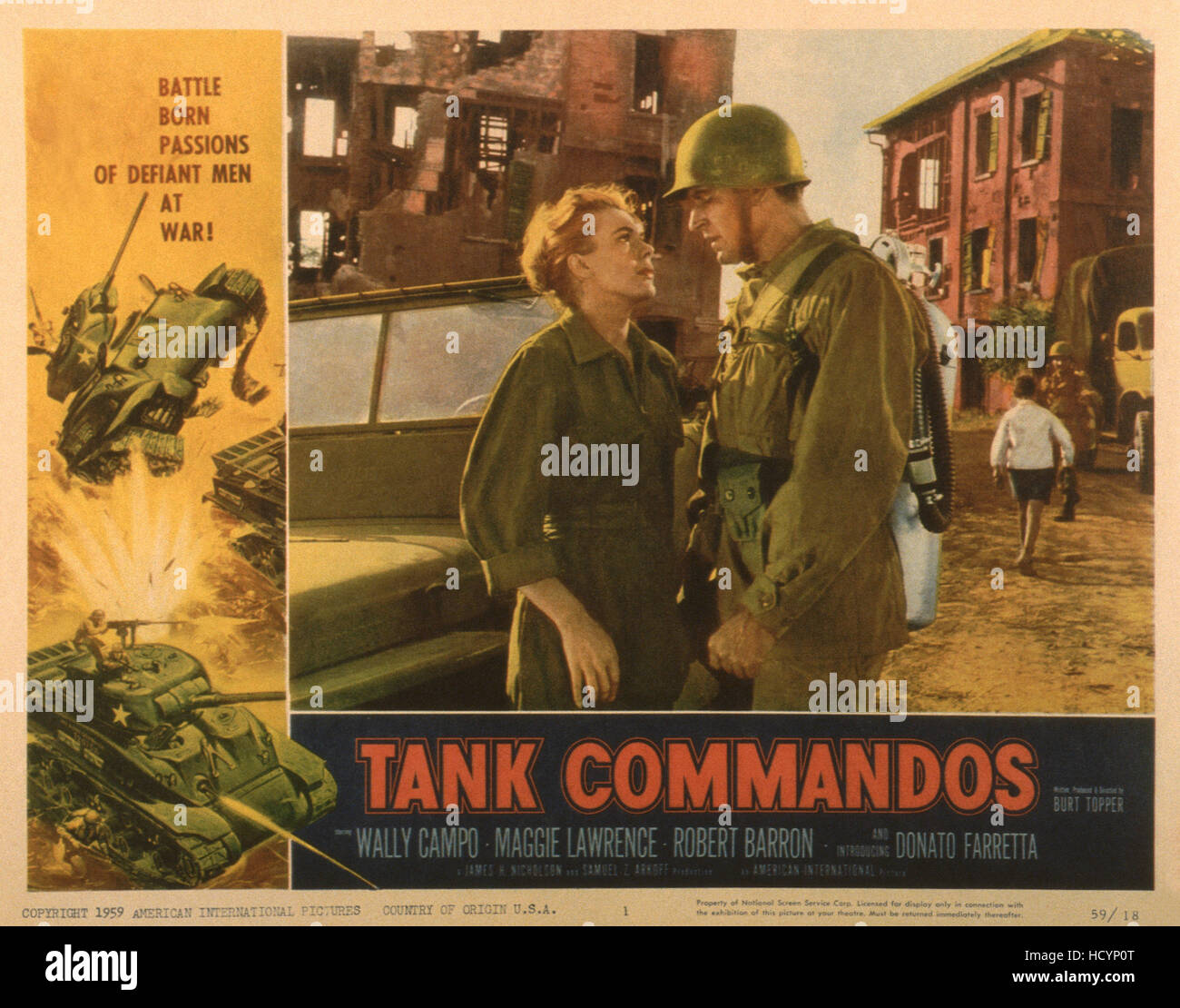 Nous lobbycard commandos, réservoir, de gauche : Maggie Lawrence, Wally ...