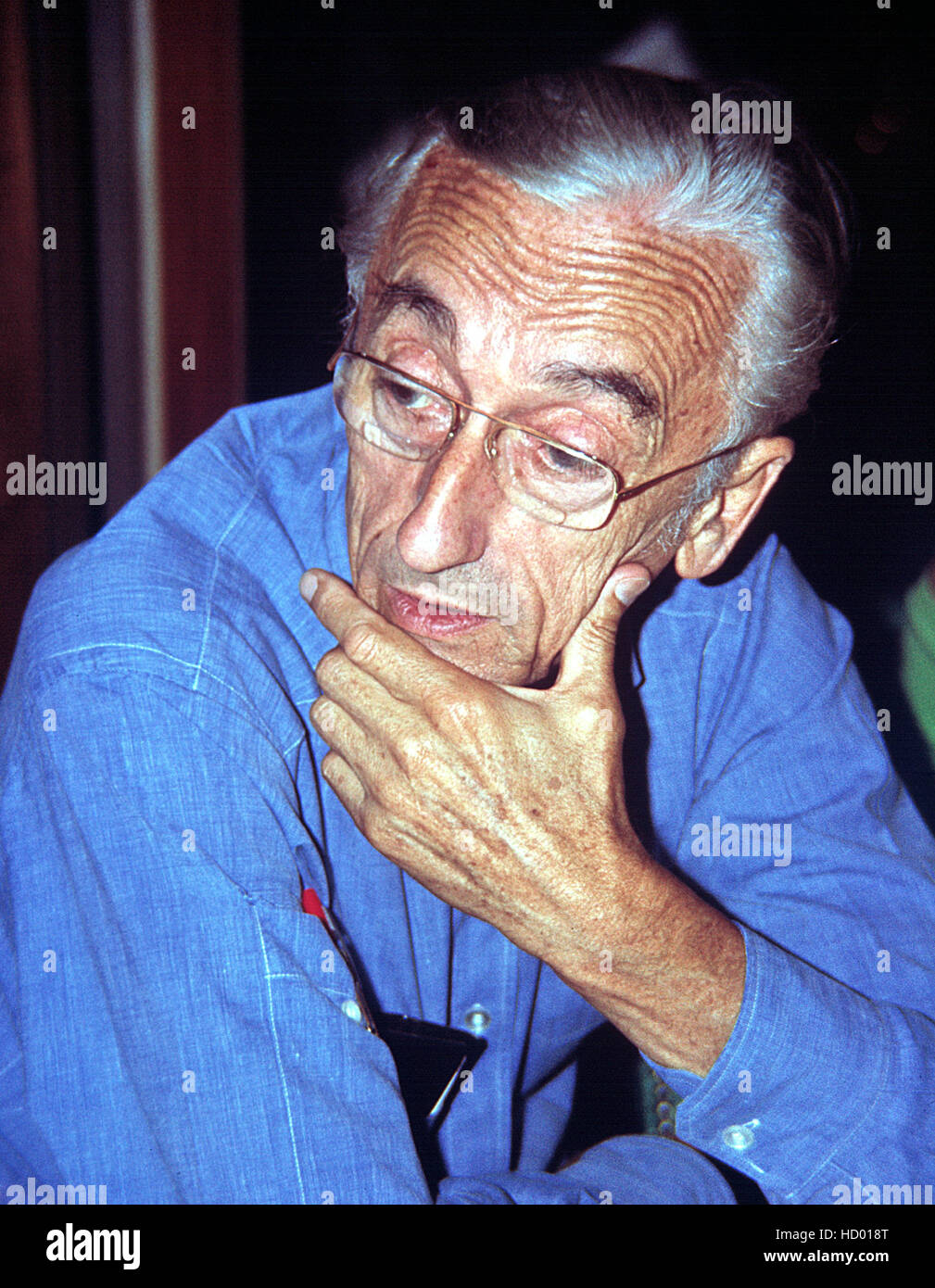 Portrait de jacques cousteau Banque de photographies et d’images à ...