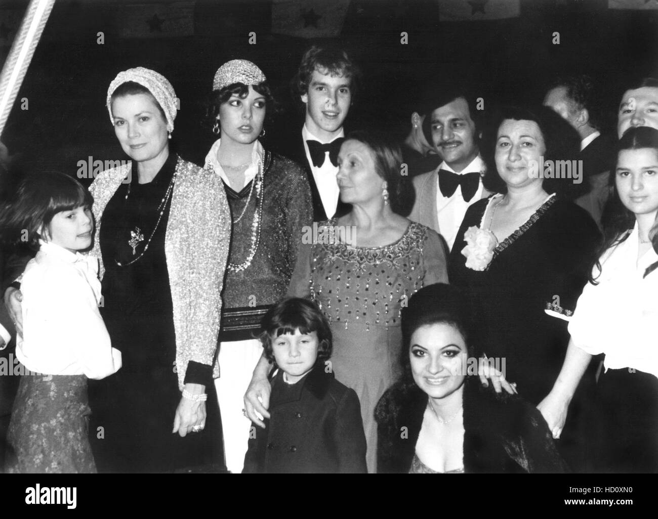 Une journée au cirque : La Princesse Stéphanie, la Princesse Grace ...