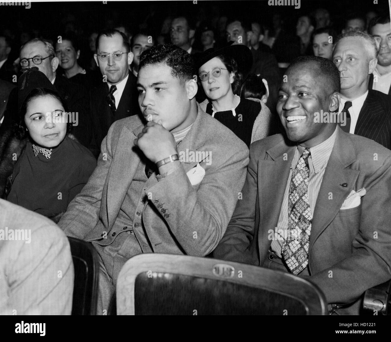 Bill Robinson, (aka Bill "Bojangles" Robinson), avec son épouse, Fannie ...