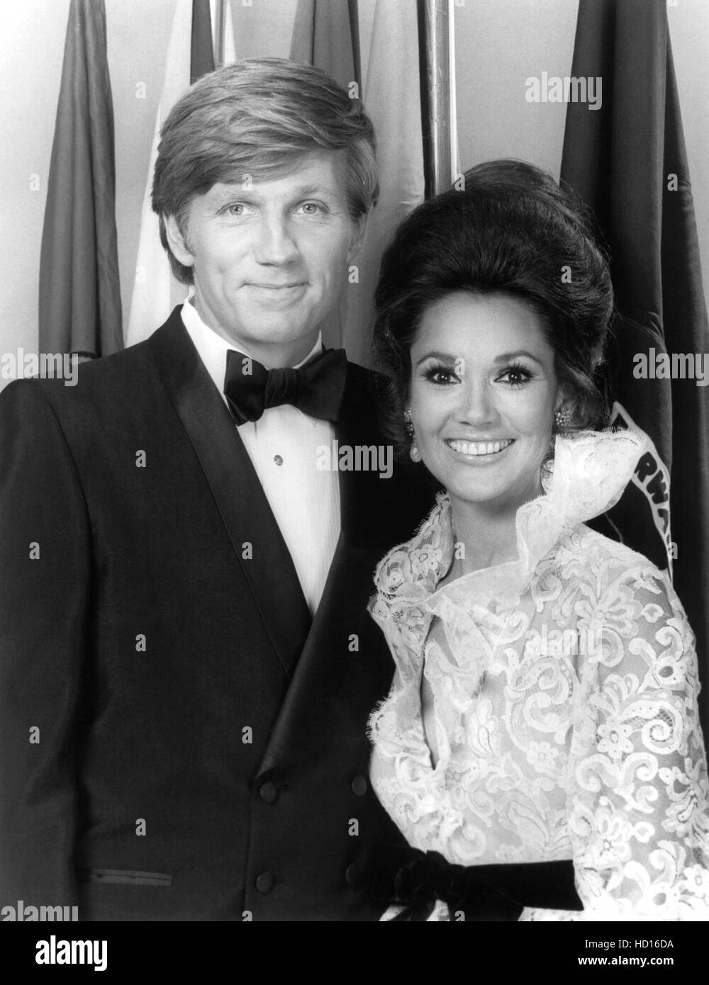 Gary Collins, avec son épouse Mary Ann Mobley, 1971 Photo Stock - Alamy