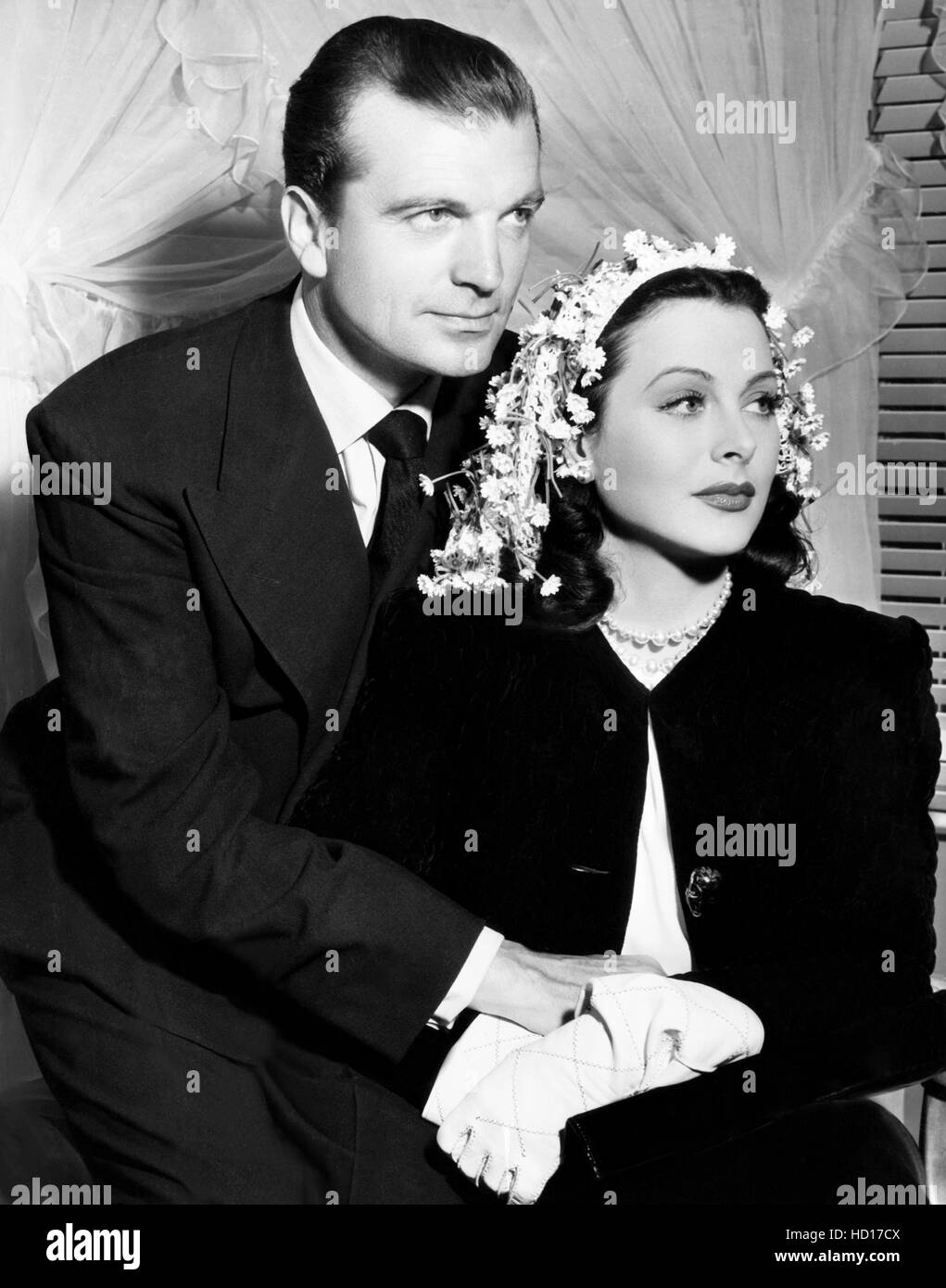 Hedy lamarr with her husband Banque de photographies et d’images à ...