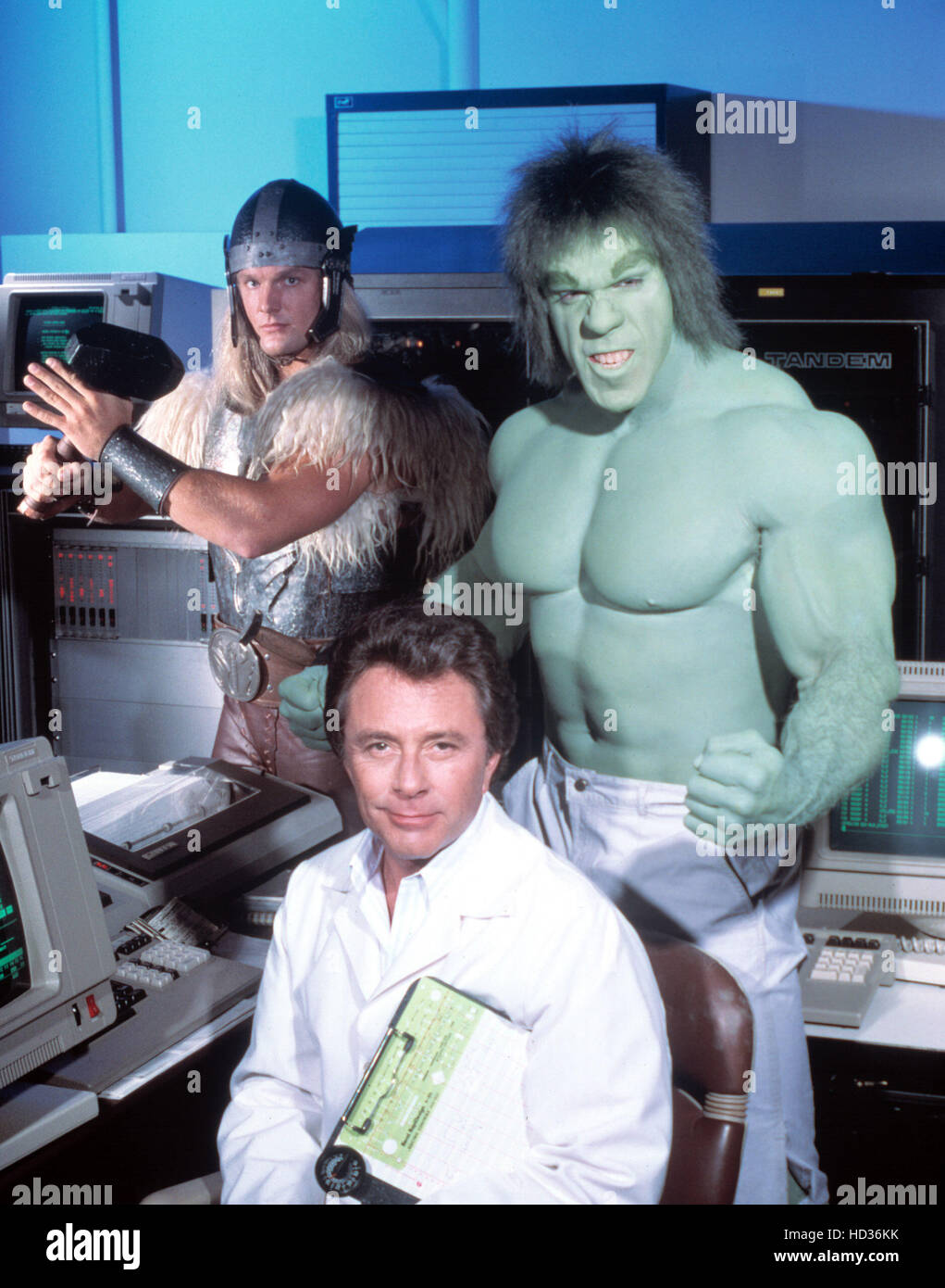 The incredible hulk returns 1988 Banque d'image et photos - Alamy