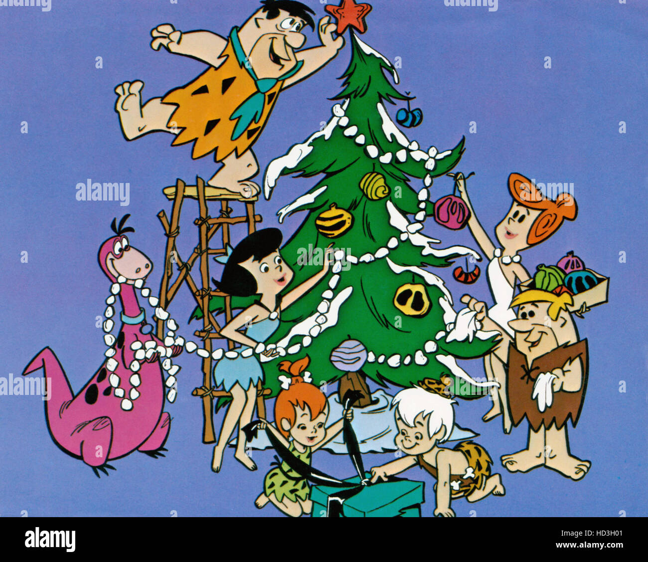 Les Pierrafeu, (dans le sens horaire à partir du haut à gauche), Fred ...