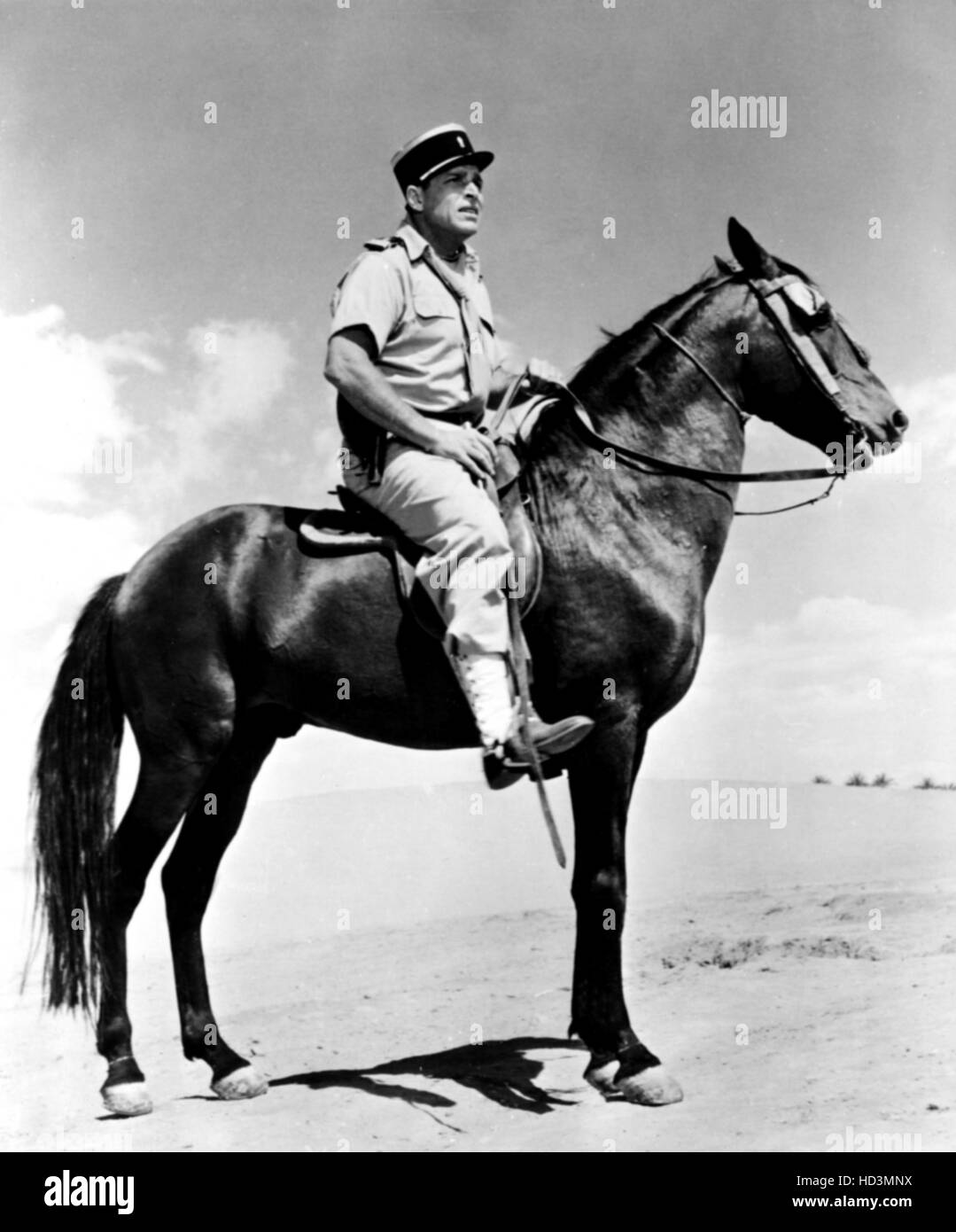 Le capitaine Gallant de la légion étrangère, Buster Crabbe, 1955 Photo ...