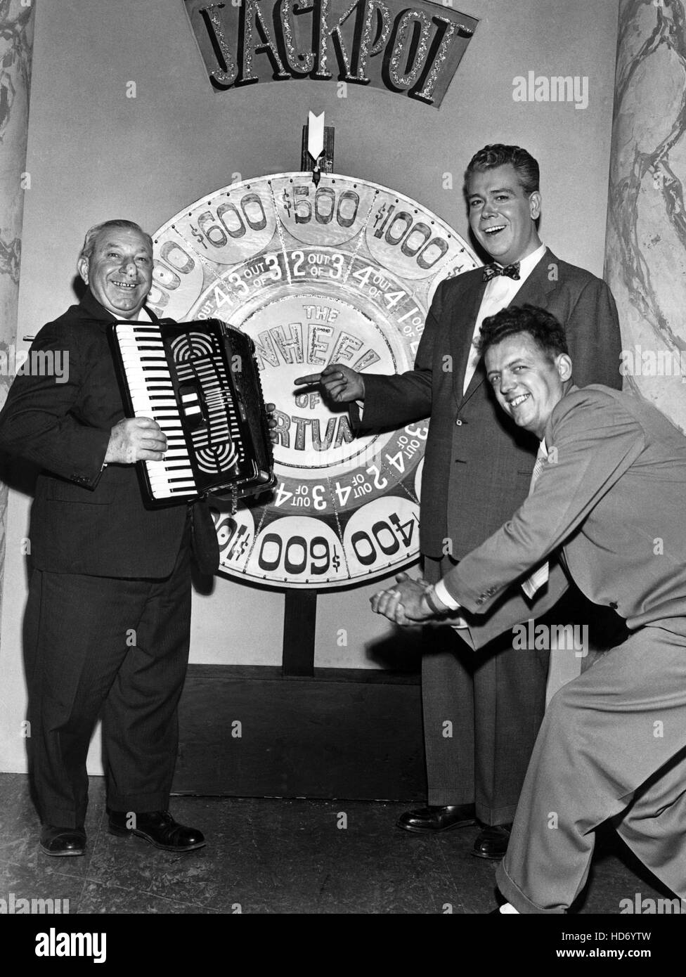 La roue de la fortune, Jerry Torella, Todd Russell, John, 1952-1953 ...