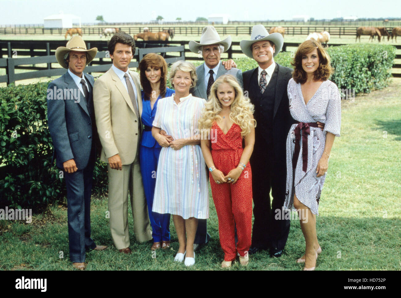 DALLAS, Steve Kanaly, Patrick Duffy, Victoria Principal, Barbara Bel ...