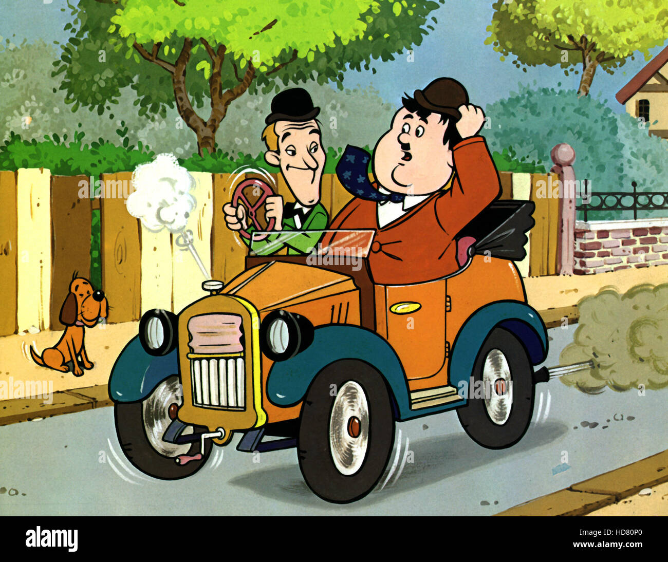 Une caricature de Laurel et Hardy (alias LARRY HARMON'S Laurel et Hardy ...
