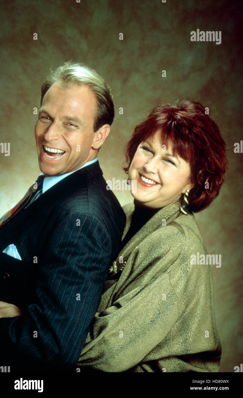 L.A. Corbin Bernsen, DROIT, Susan Ruttan, 1986-93, TM et copyright 20th ...