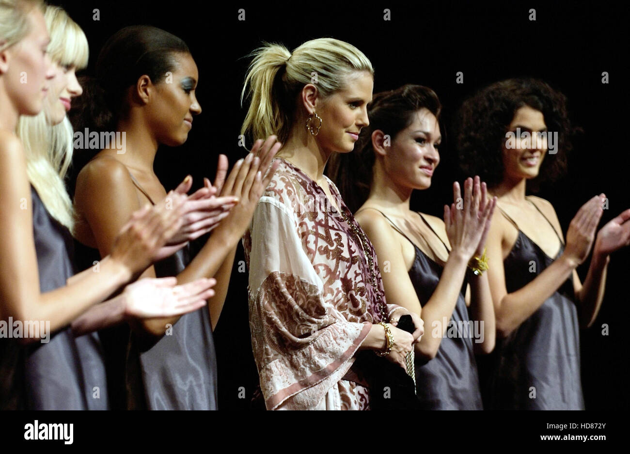 PROJECT RUNWAY, Allison, Zebelian Julia Beynon, Josiane Barboza, Heidi ...