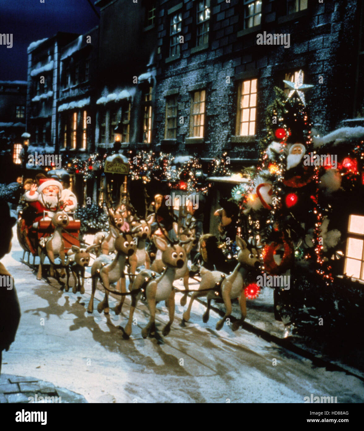 RUDOLPH'S NOUVELLE ANNÉE, Santa Claus, Rudolph le renne Red-Nosed, 1976 ...
