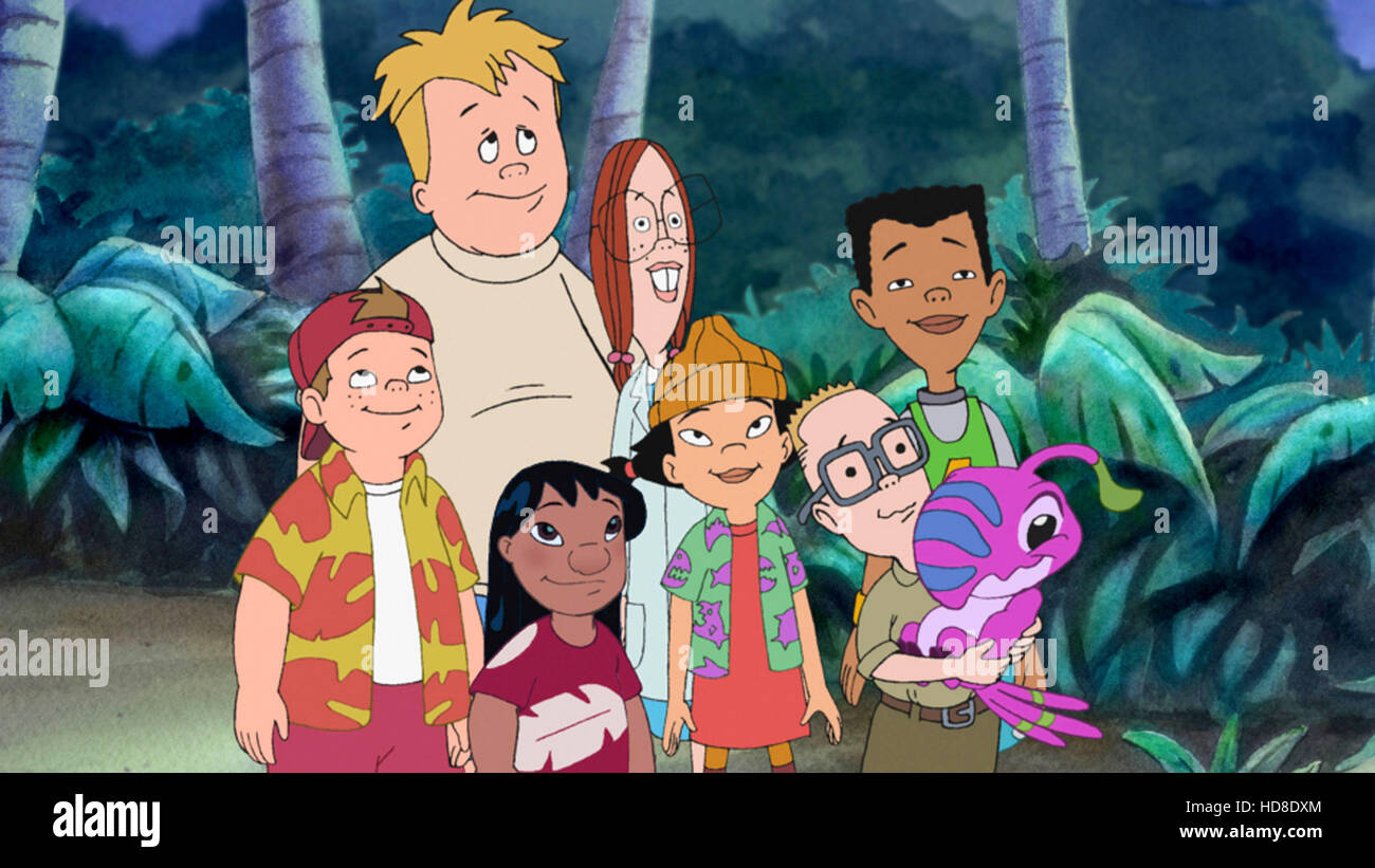 LILO & STITCH : LA SÉRIE, Detweiler, Mikey Blumbert, Lilo, Gretchen ...