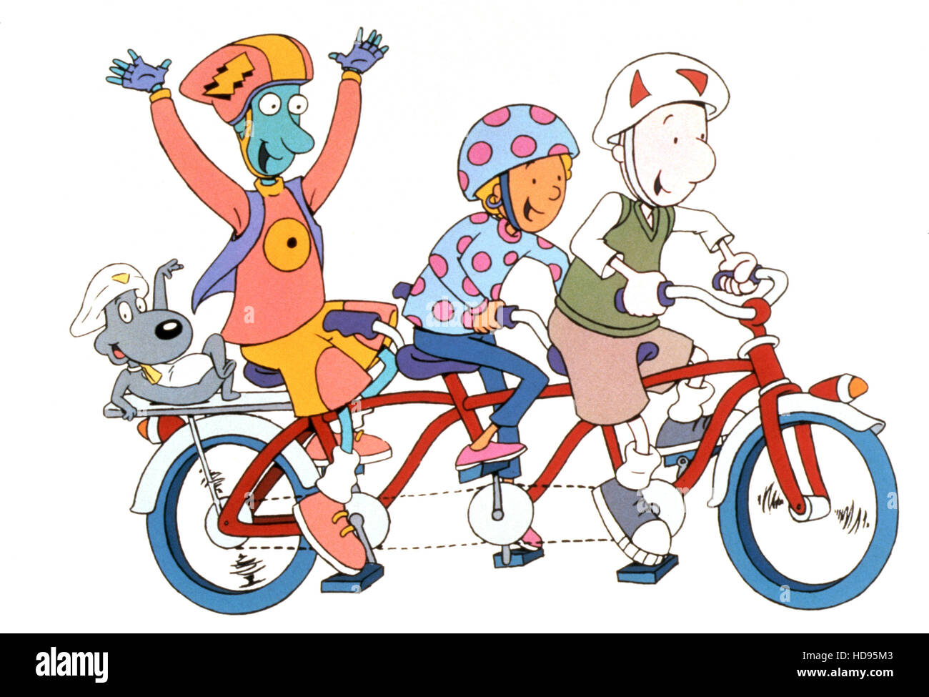 DOUG (aka le DISNEY'S DOUG aka TOUT NEUF ! DOUG), à partir de la gauche ...