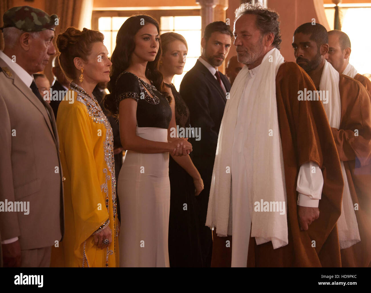 Tyran, l-r : Alice Krige, Moran Atias, Jennifer Finnigan, Adam Rayner ...
