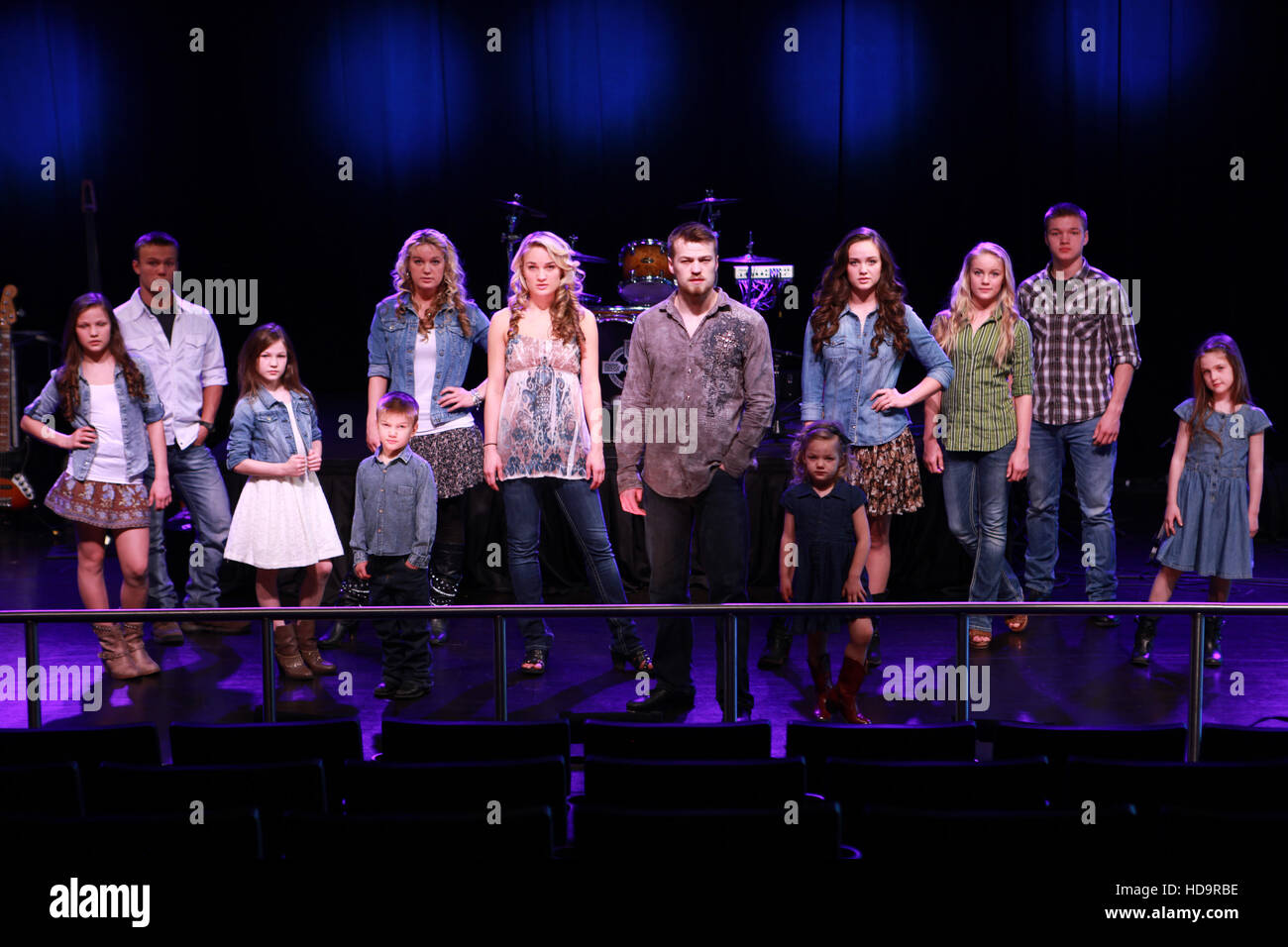 La famille Willis, l-r : Juliette Willis, Jedi Willis, Jamie Willis ...