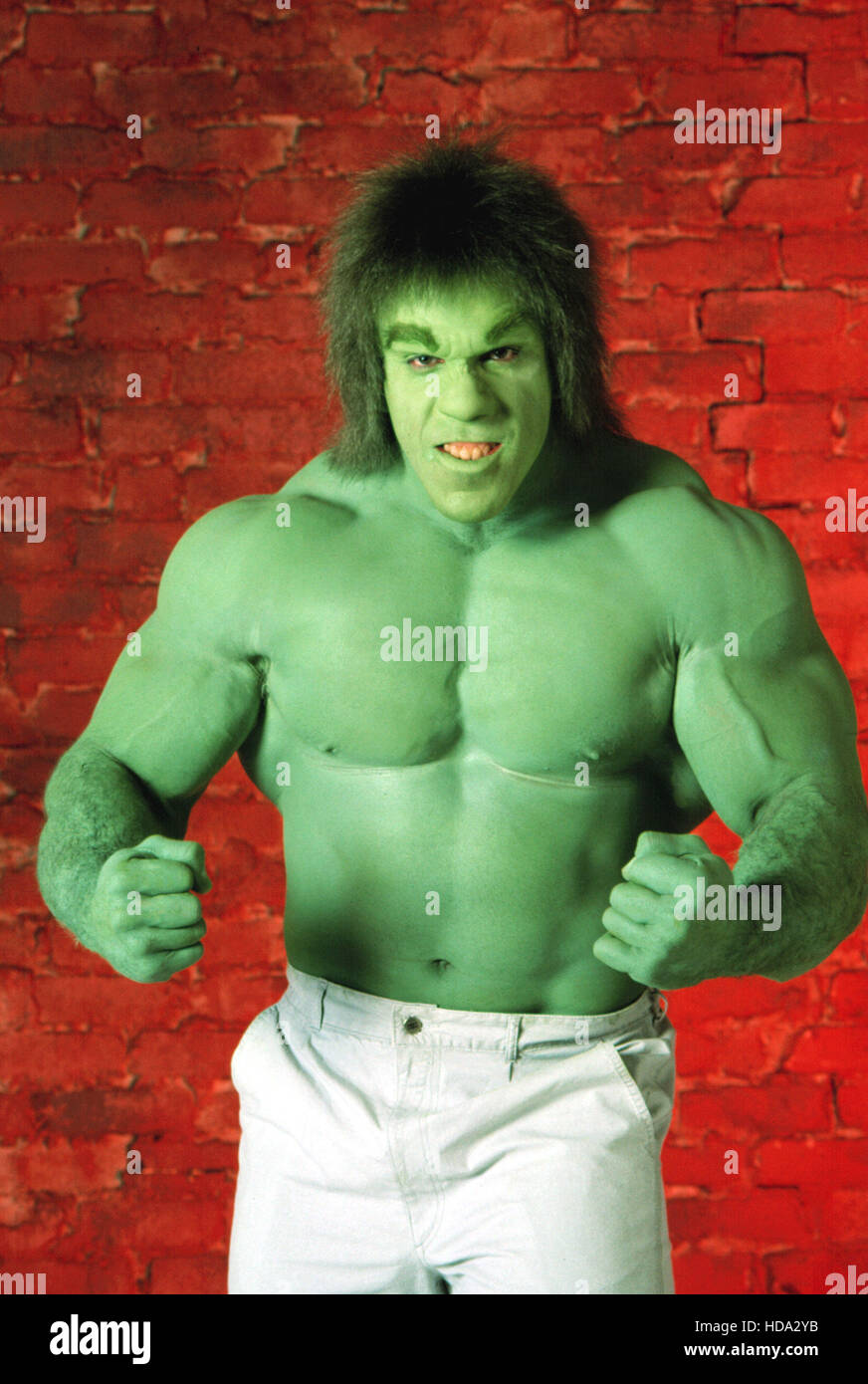 INCREDIBLE HULK REVIENT, Lou Ferrigno, 1988 Photo Stock - Alamy