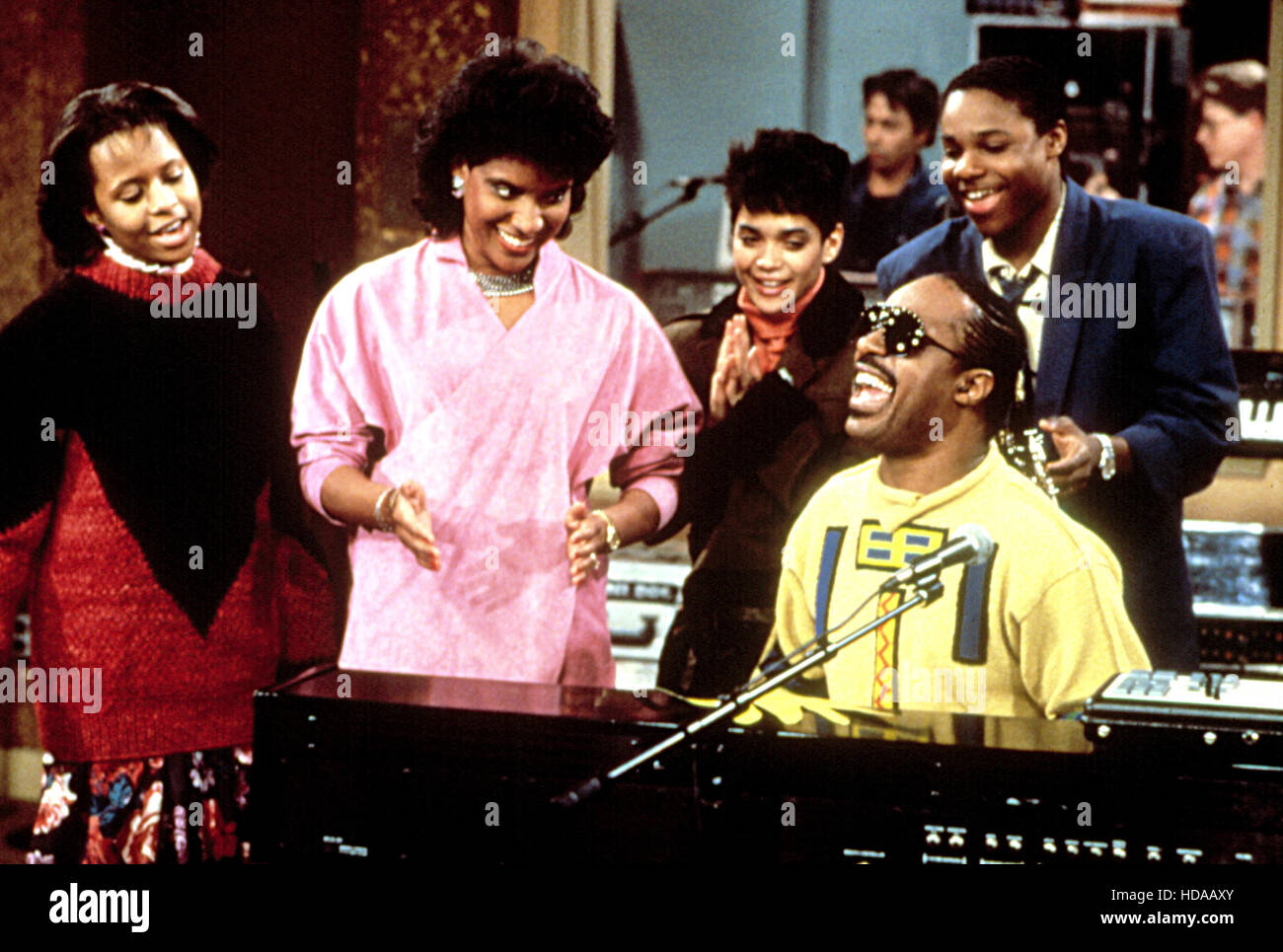 Le Cosby Show, Tempestt Bledsoe, Phylicia Rashad, Lisa Bonet, Stevie ...