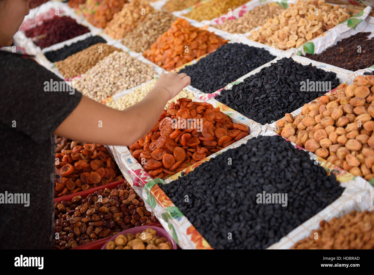 étalage de fruits secs Banque de photographies et d’images à haute ...