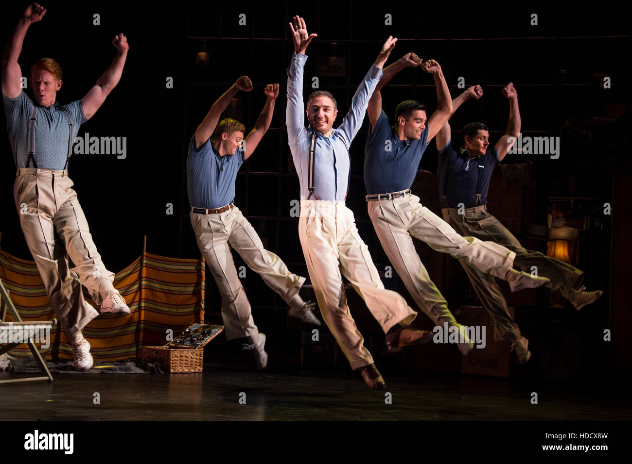 Flavia and the cast of the last tango run Banque de photographies et d ...