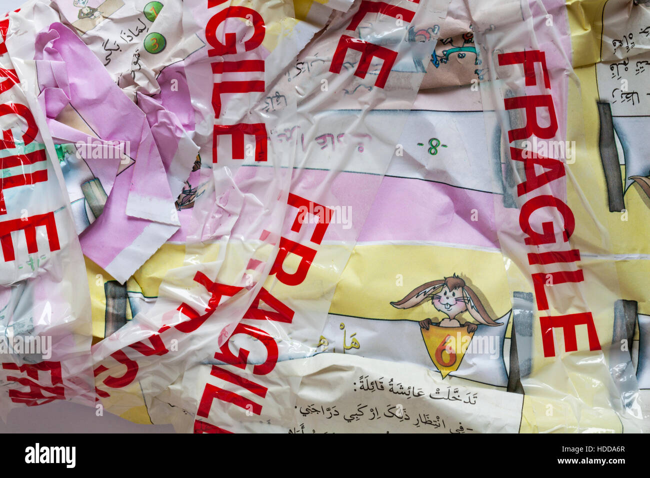 Fragile tape Banque de photographies et d’images à haute résolution - Alamy