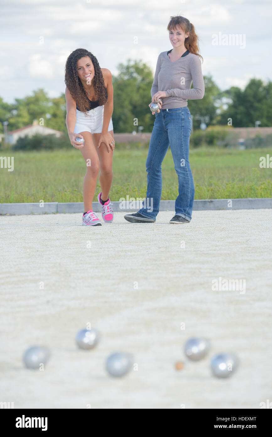 Petanque court Banque de photographies et d’images à haute résolution ...