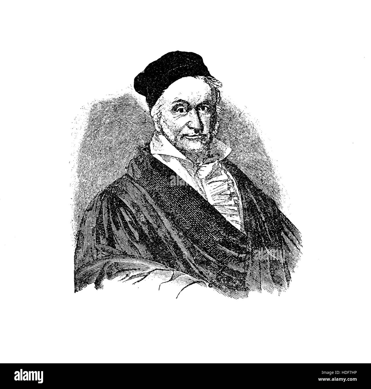 Portrait de carl friedrich gauss Banque de photographies et d’images à ...