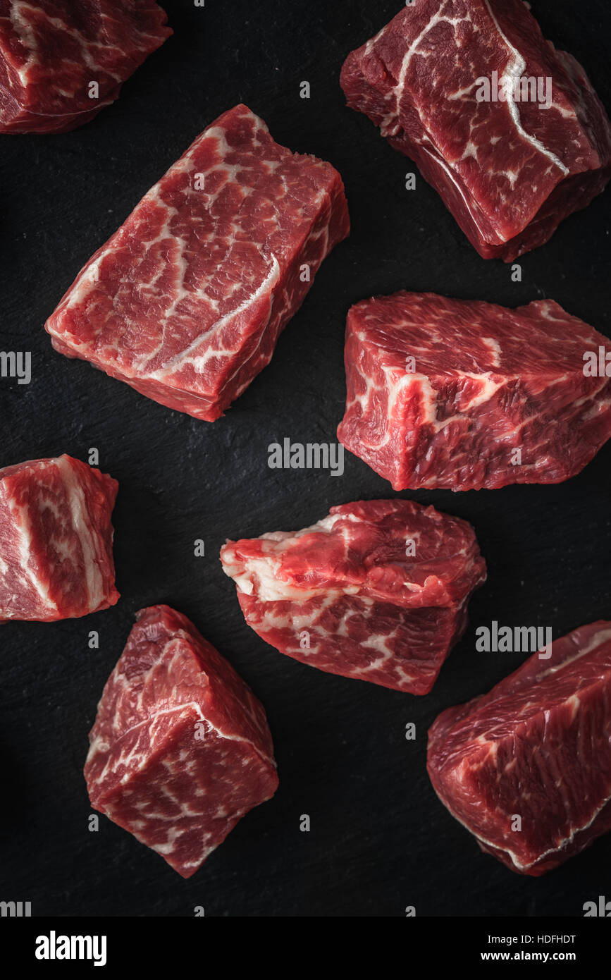 Viande d'angus noir Banque de photographies et d’images à haute ...