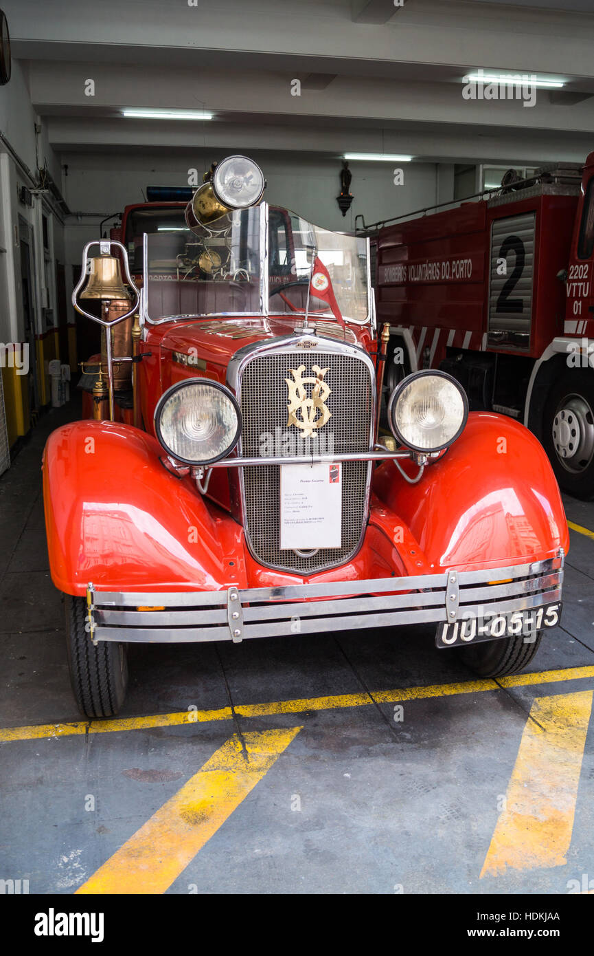 1929 Chevrolet fire engine autrefois utilisé par la brigade de pompiers ...