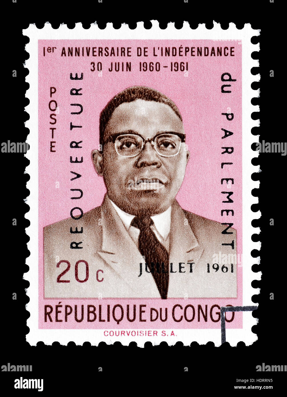 Congo stamp Banque de photographies et d’images à haute résolution - Alamy