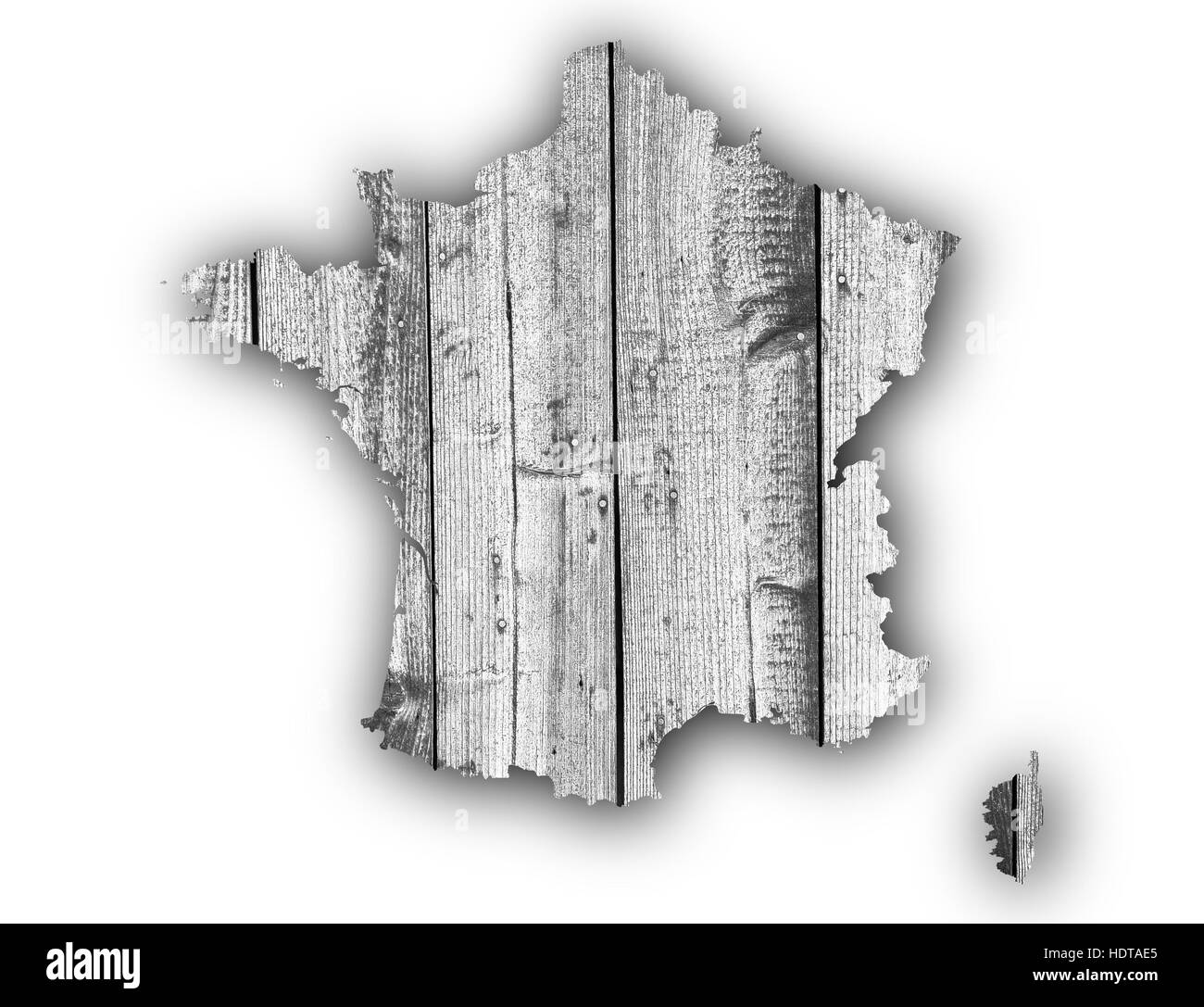 Carte de France texturé Photo Stock - Alamy