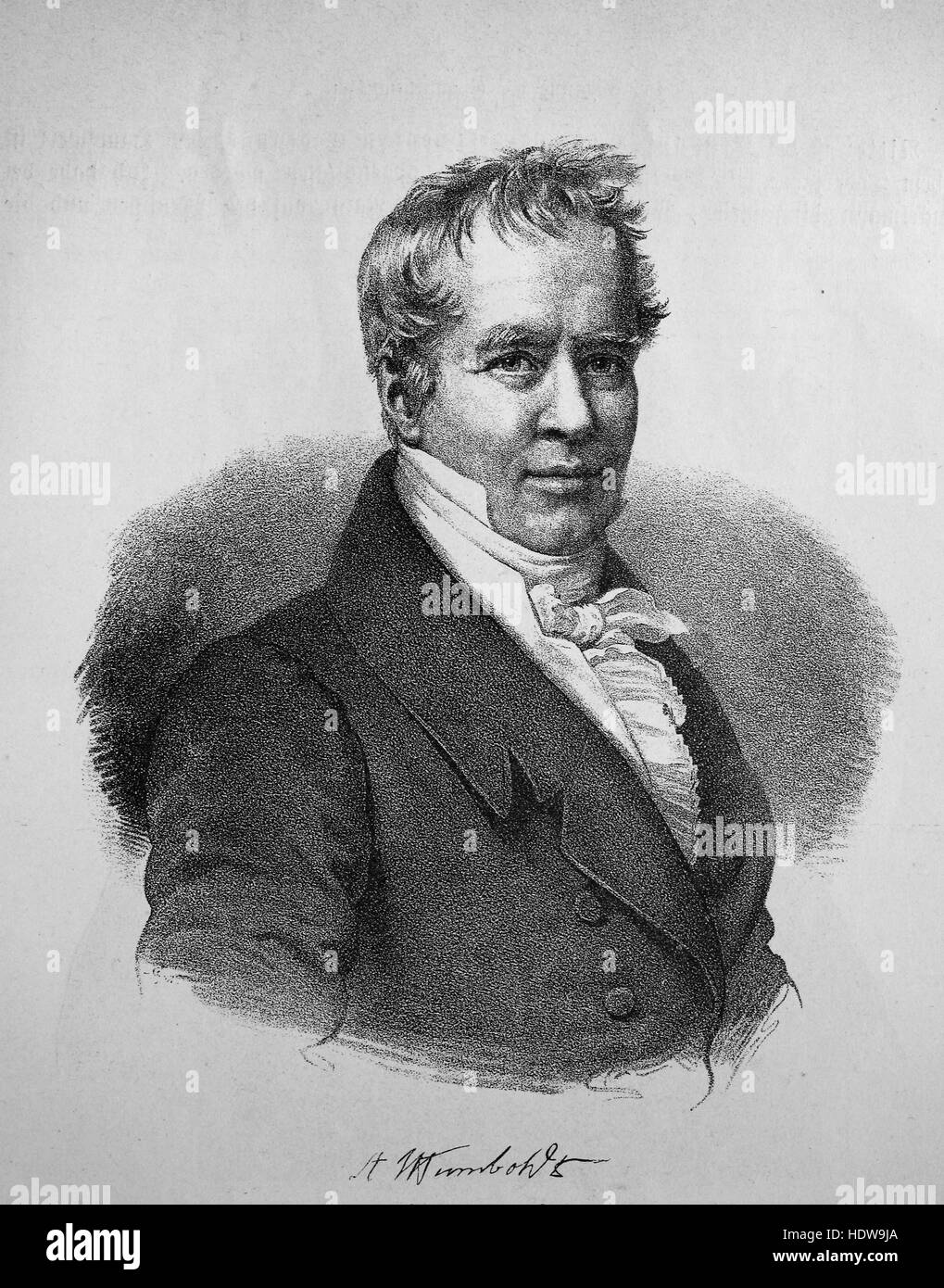 Friedrich wilhelm heinrich alexander von humboldt Banque de ...