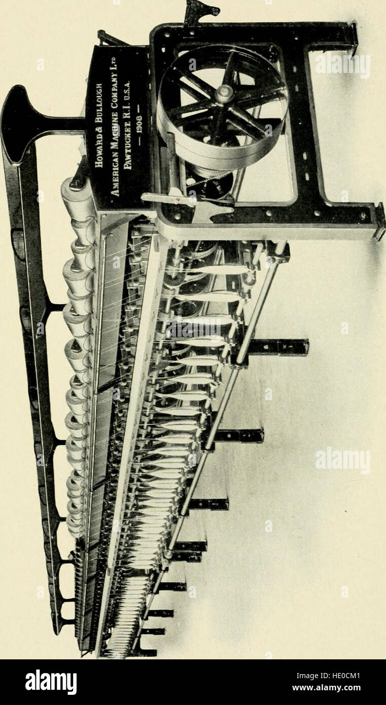 Catalogue illustré de machines coton construit par Howard et Bullough ...