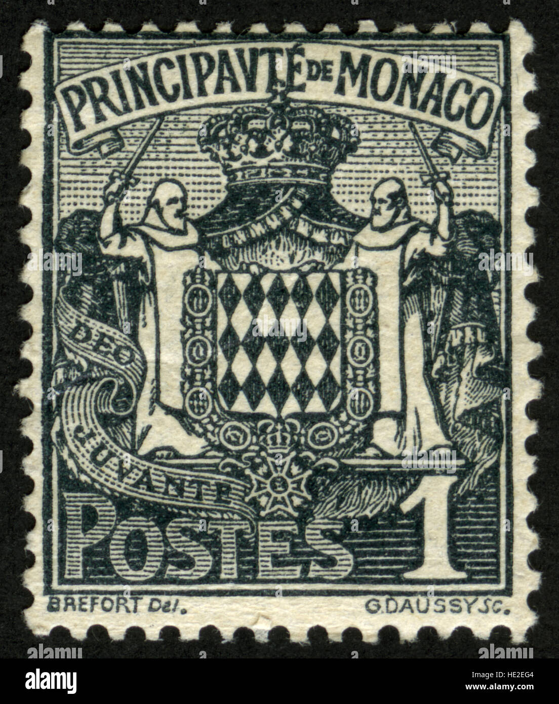 Blason de monaco Banque de photographies et d’images à haute résolution ...