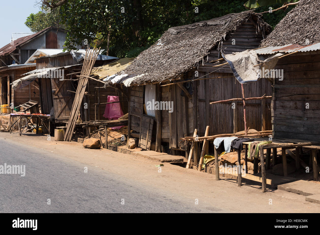 Traditional malagasy architecture Banque de photographies et d’images à ...