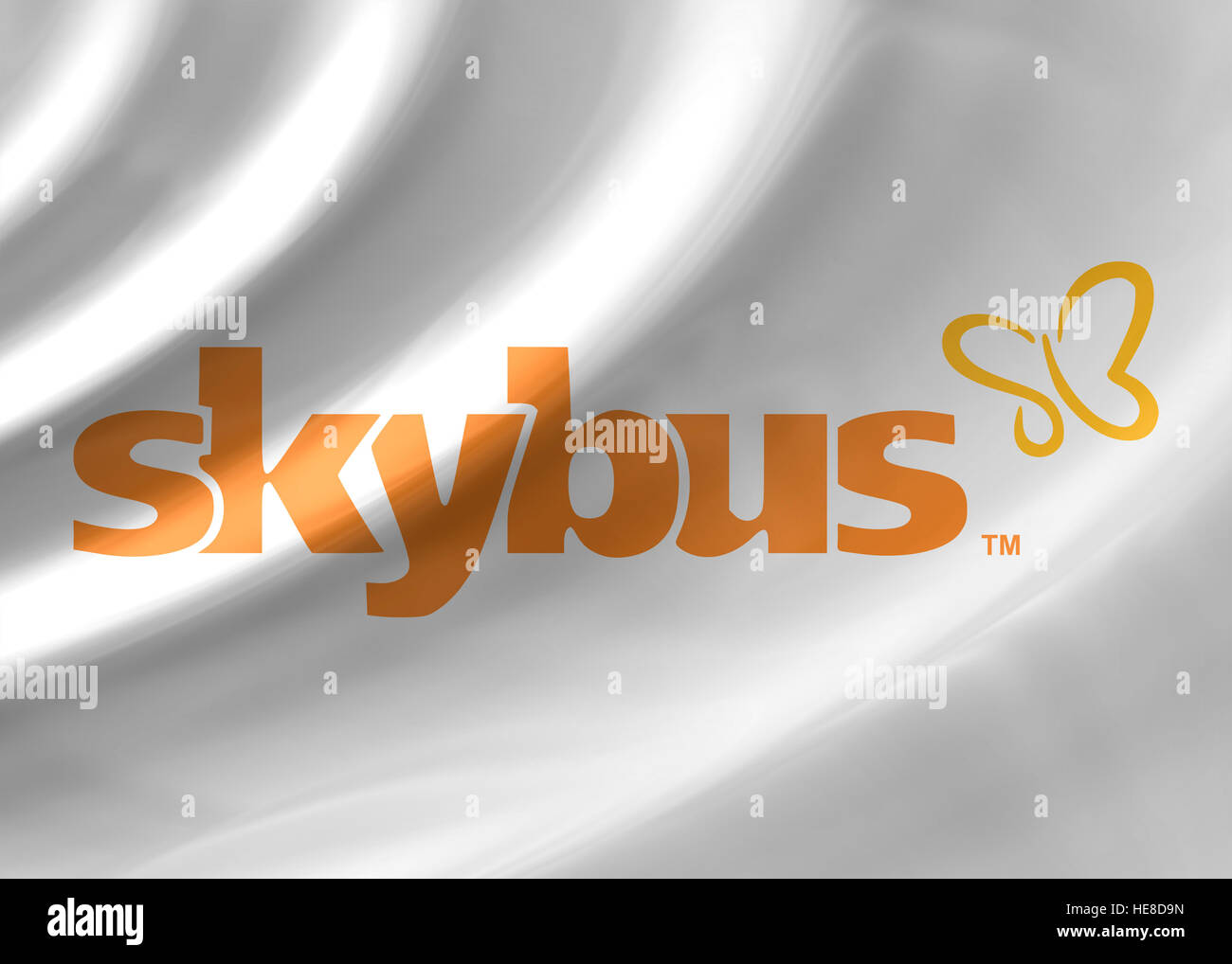 Skybus airlines air drapeau icône logo Photo Stock - Alamy
