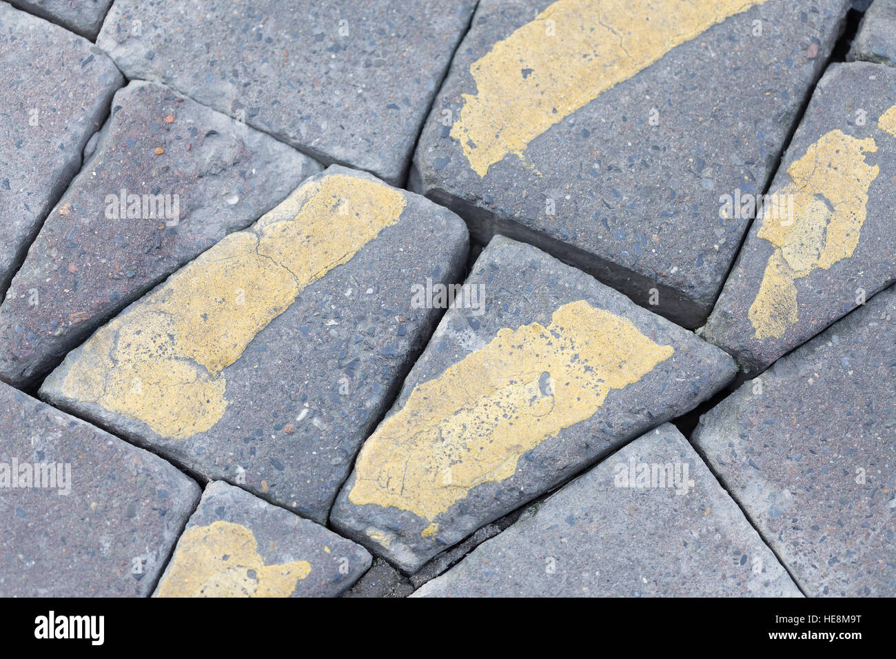 Route pavée Banque de photographies et d’images à haute résolution - Alamy
