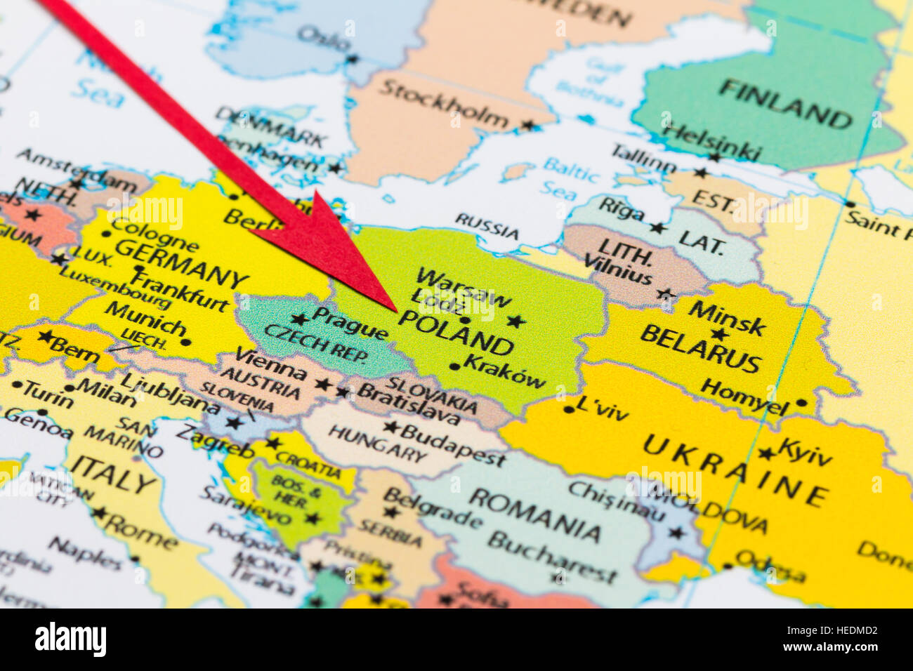 Poland map Banque de photographies et d’images à haute résolution - Alamy