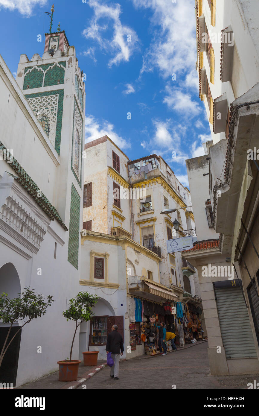 Medina, vieille ville, Tanger, Maroc Photo Stock - Alamy