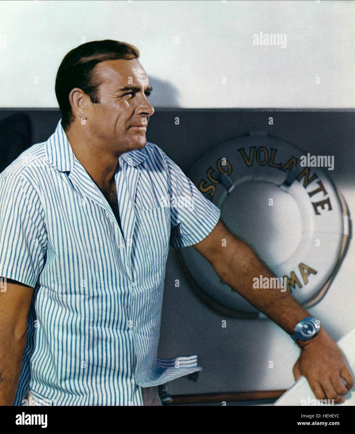 Sean Connery As James Bond Titre Du Film James Bond Banque d'image et ...