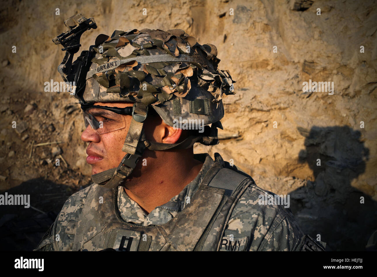 Le capitaine de l'armée américaine Albert 'Paco' Bryant, à partir de ...