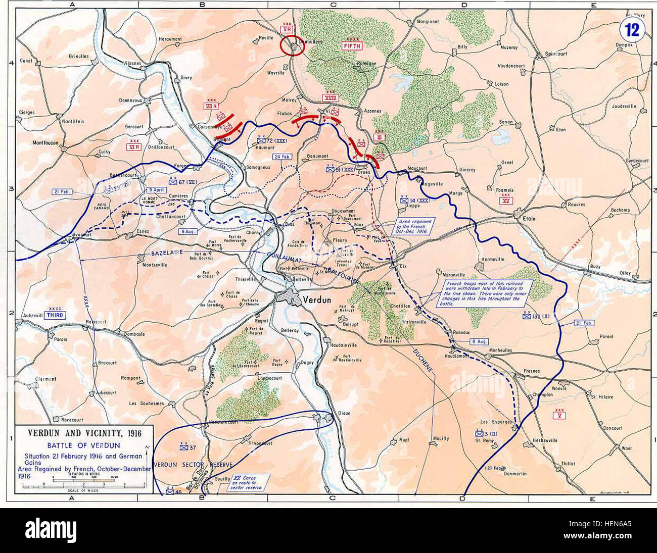 Château Verdun Carte: Plan De Verdun Ville – BYOFB