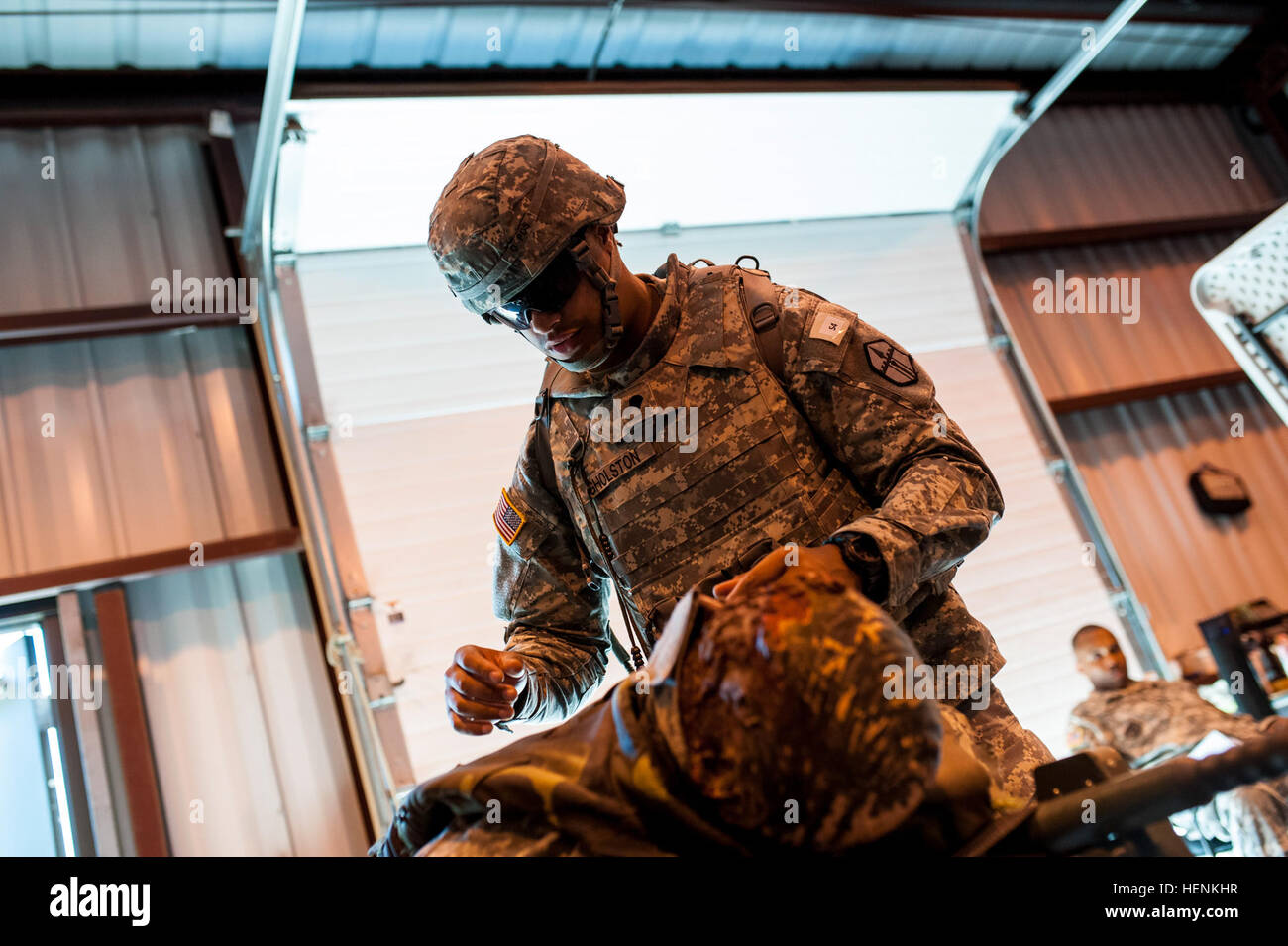 301st maneuver enhancement brigade Banque de photographies et d’images ...