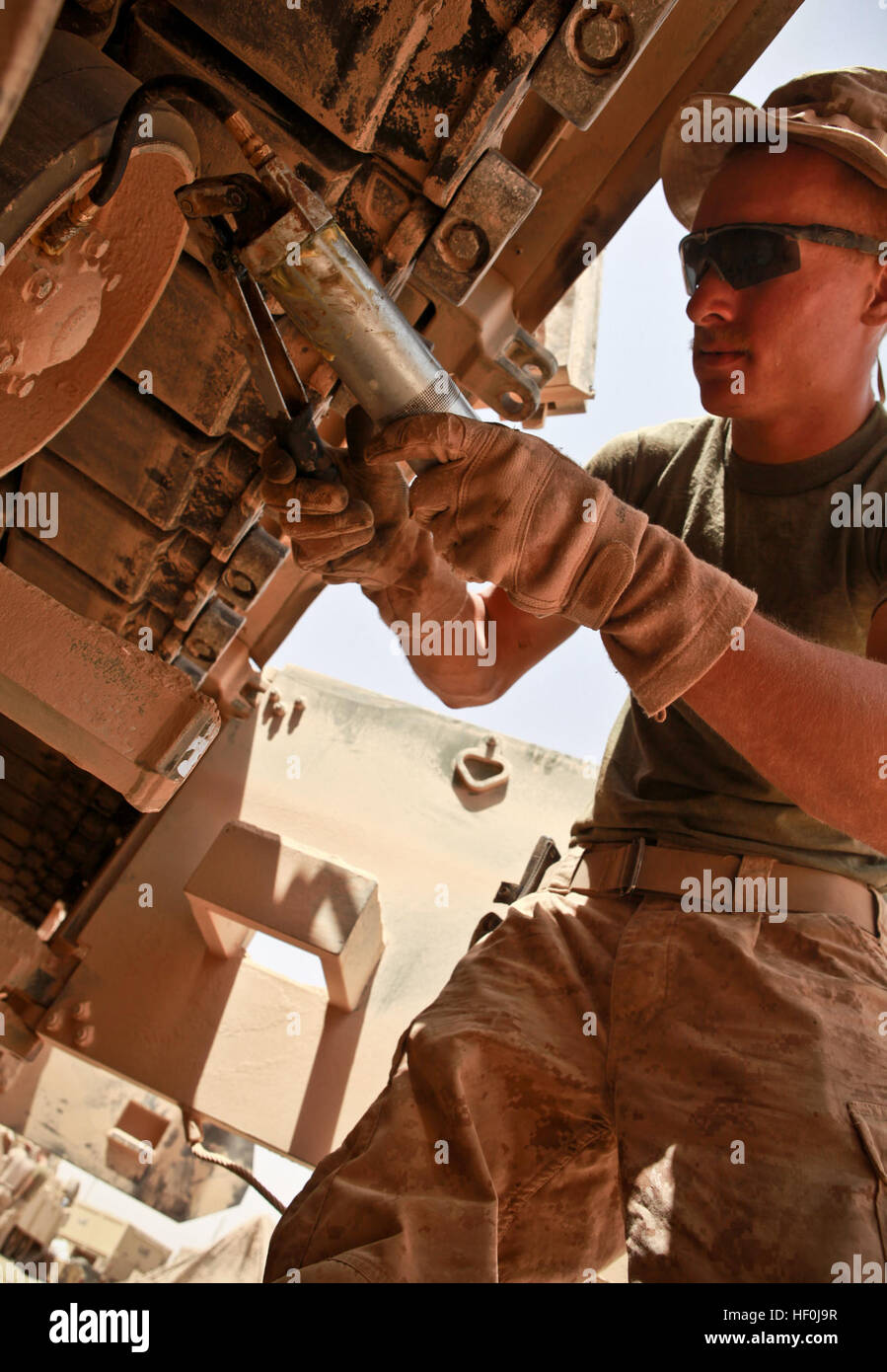 Poste de combat SHIR GHAZAY, province de Helmand, Afghanistan ...