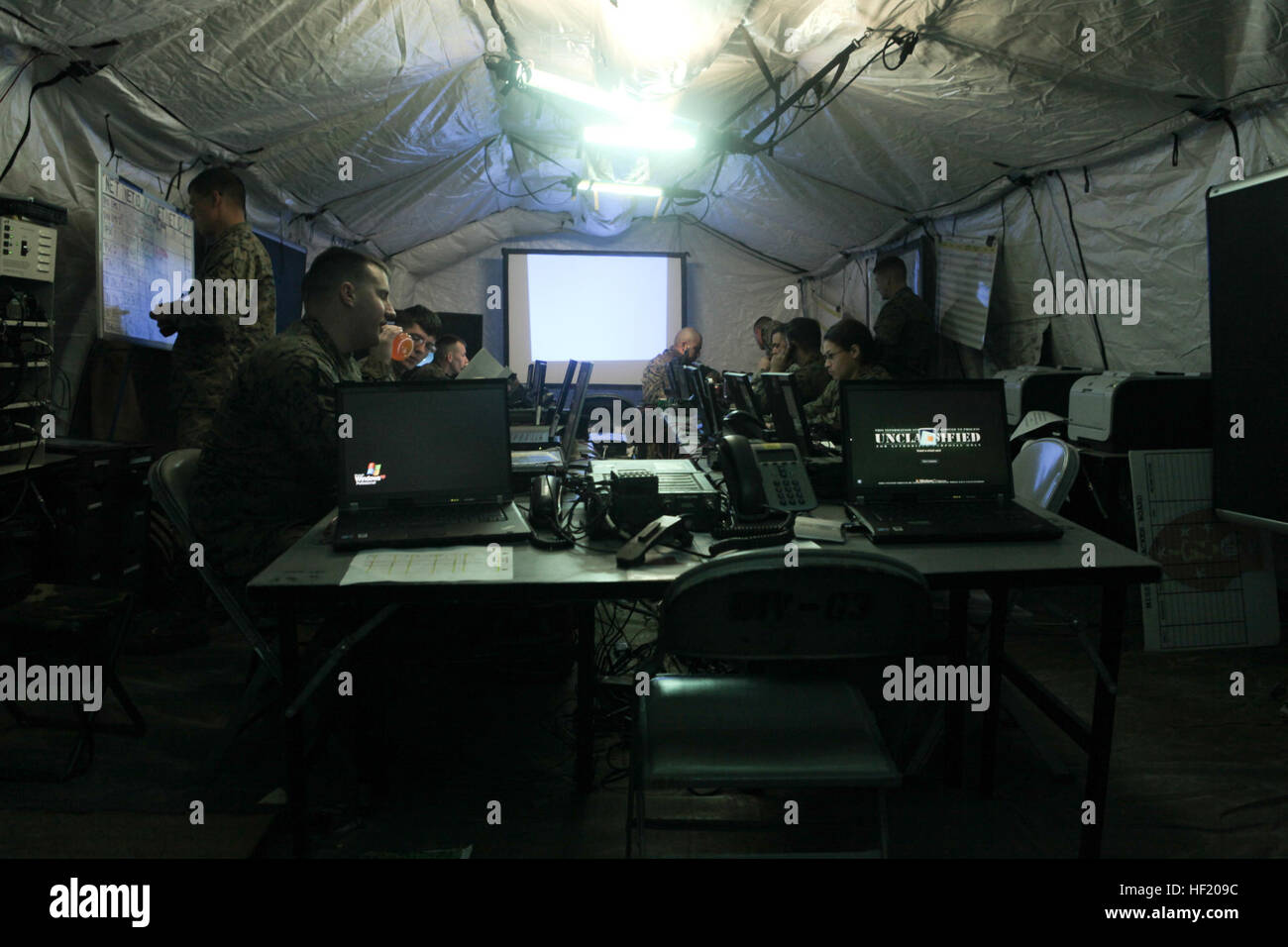 Poste de commandement de division Banque de photographies et d’images à ...