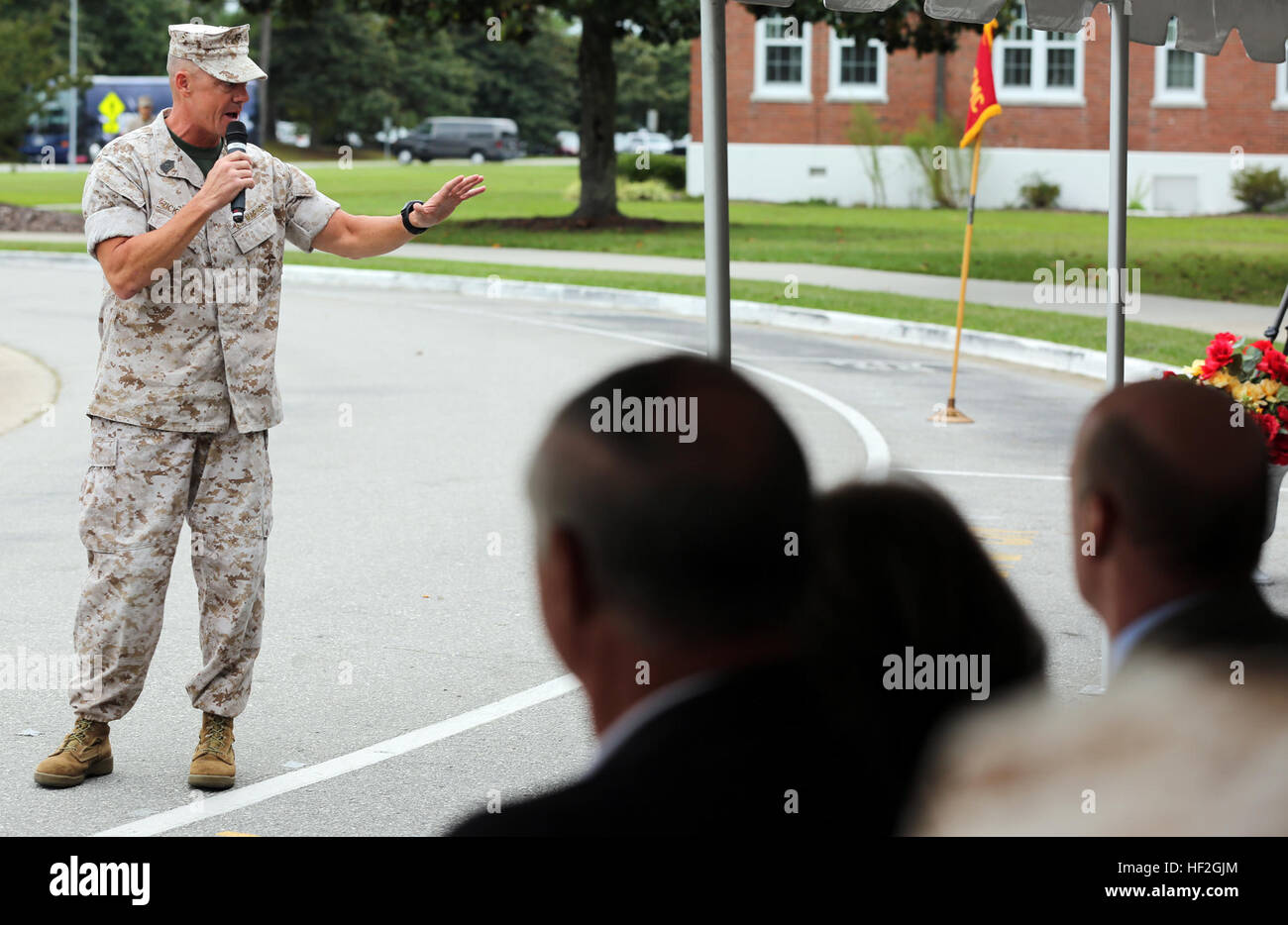 Sergeant major of 2nd marine division Banque de photographies et d ...